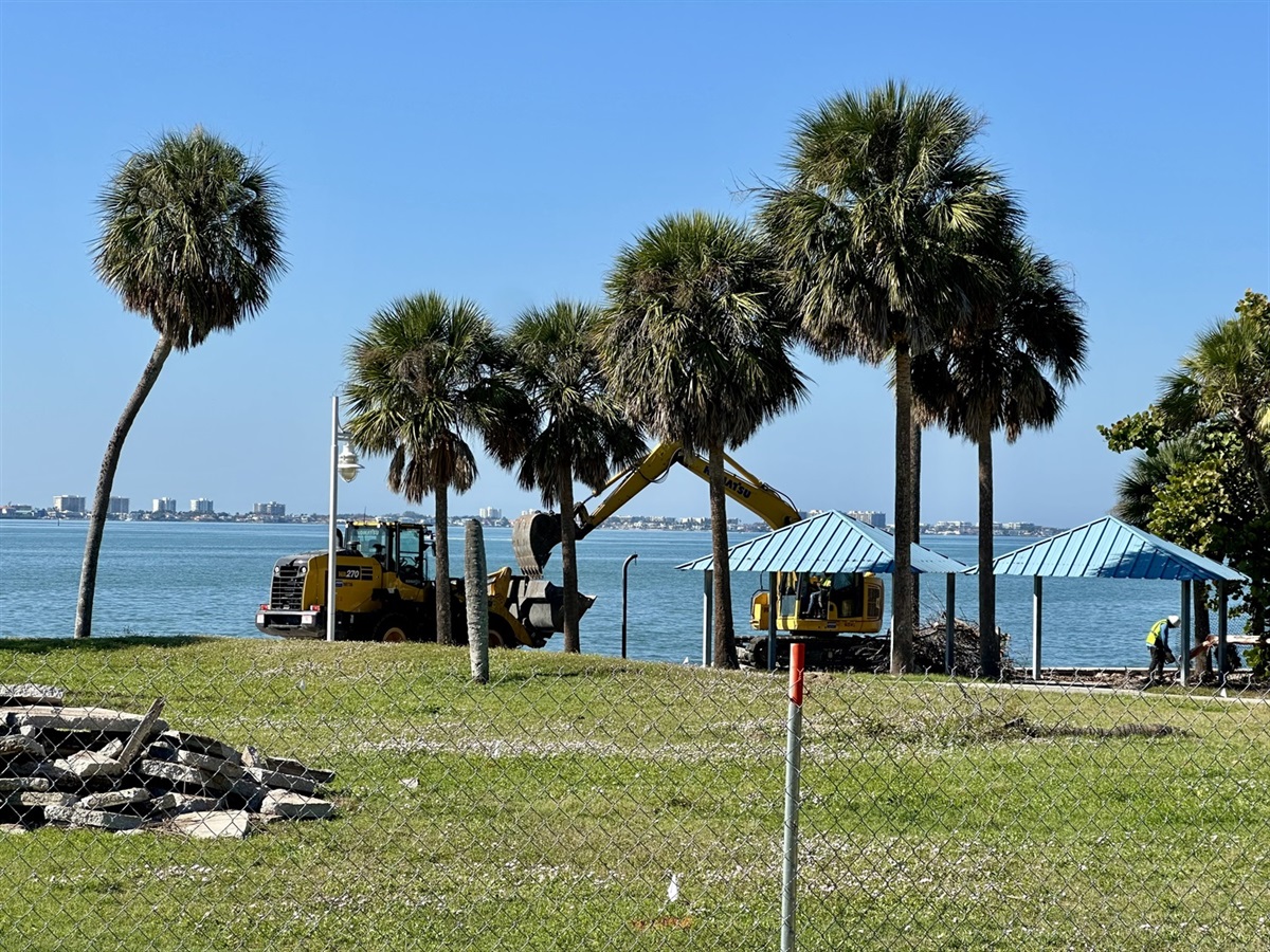 Restoration work underway at Bayfront Park & Whitaker Gateway Park ...